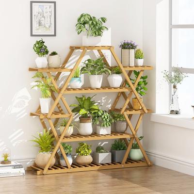 China Kitchen Storage Balcony Flower Rack Sustainable Multi-layer Indoor Outdoor Plants Pot Stand for Room Corners and Gardens for sale