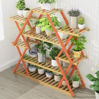 China Kitchen Storage Balcony Flower Rack Sustainable Multi-layer Indoor Outdoor Plants Pot Stand for Room Corners and Gardens for sale