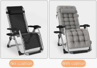 China Y Mail Packing Iron Lounge Chair 3 in 1 Reclining Camping Removable Cushion for Zero Gravity Outdoor Folding Cot Bed Beach for sale