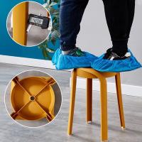 China Rubber Chairs Stackable Dining Windmill Folded Plastic Stools for Home Functional and Stylish for sale