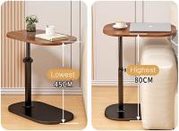 China Adjustable End Table for Coffee Laptop Bedside Small Corner in Living Room Bedroom mesa de esquina for sale