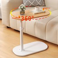 China Adjustable End Table for Coffee Laptop Bedside Small Corner in Living Room Bedroom mesa de esquina for sale