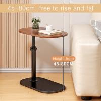 China Adjustable End Table for Coffee Laptop Bedside Small Corner in Living Room Bedroom mesa de esquina for sale