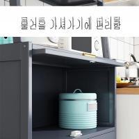 China Kitchen Storage Solution Multi-function Floor-standing Dining Sideboard with BAMBOO Material and Multi-layer Design for sale
