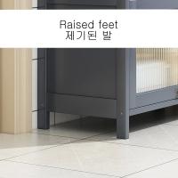 China Kitchen Storage Solution Multi-function Floor-standing Dining Sideboard with BAMBOO Material and Multi-layer Design for sale