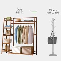 China 190x40x140cm Wardrobe Clothes Rack Heavy Duty Garment s for Hanging , Freestanding Clothing Closet for sale