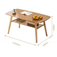 China Nordic Luxury Coffee Tables Small Sofa For Living Room Side with Storage Layers Furniture for sale