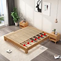 China Bedroom Furniture Solid Wood Bed Beech Frame Sleeper with Storage Space for Double in Guest Room en Platform for sale