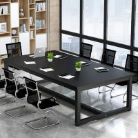 China Meeting Long Table Simple Modern Office Group Study Laptop Work Desk Conference desk for sale