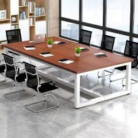 China Office Furniture Heavy Duty Conference Modern Simple Study Laptop Desk for Group in Office Building Commercial Furniture for sale