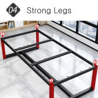 China Commercial Furniture Conference Table Long Simple Modern Office Desk Chair Combination Workbench Training Reception for sale