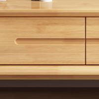 China 1.5m/1.8m/2m Solid Wood TV Stand, Living Room Cabinet with Storage Space, Floor for sale