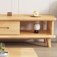 China 1.5m/1.8m/2m Solid Wood TV Stand, Living Room Cabinet with Storage Space, Floor for sale