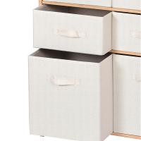 China Drawer Chest Fabric Storage Organizer Cabinet Big Night Stand with Rack Shelf The Ultimate Living Room Furniture Solution for sale