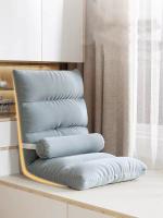 China Fashion Cloth Cotton Leisure Lazy Sofa Folding Bed Chair Cushion for Small Floor Mail Packing for sale