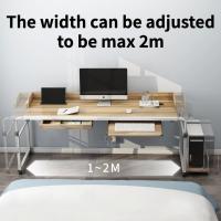 China Wooden Overbed Desk Laptop Cart with Movable Wheels and Adjustable Height for sale