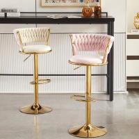 China Luxury Modern Bar Stools Nordic Office Kitchen Chair Design Home Comfort Interior Decoration, Adjustable Height Stool for sale