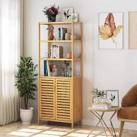 China Tall Bathroom Cabinet with Door Open Compartments and Storage for Hallway Kitchen Living Room Specific for sale
