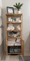 China Tall Bathroom Cabinet with Door Open Compartments and Storage for Hallway Kitchen Living Room Specific for sale