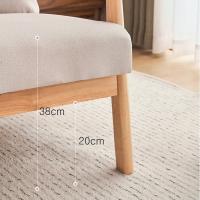 China Bedroom Chair Reading Armchair Indoor Wooden s Easy Assembly Relaxing Home Sofa for Living Room Furnitures for sale