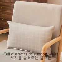 China Bedroom Chair Reading Armchair Indoor Wooden s Easy Assembly Relaxing Home Sofa for Living Room Furnitures for sale