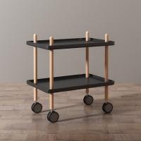 China 2-Layer Trolley Sofa Side Table Cabinet - Portable Bedside for Small Apartments Snacks and Drinks, Coffee for sale