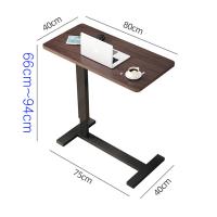 China Mail Packing Mobile Standing Desk Pneumatic Adjustable Rolling Table Portable Laptop with Wheels for sale