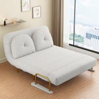 China Simple Folding Sofa Bed, Apartment Small Reclining Chair Single Couch , Lounge with Adjustable Back Seat for sale