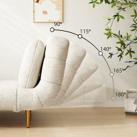China Simple Folding Sofa Bed, Apartment Small Reclining Chair Single Couch , Lounge with Adjustable Back Seat for sale