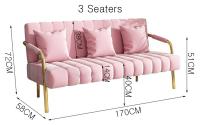 China Small Apartment Living Room Sofa Bed with Nordic Fabric and Modular Feature in Modern Simple Style for sale