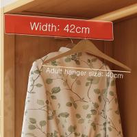 China Assembly Bamboo Coat Rack for Bedroom Home Wardrobe Large Clothing Storage Cabinet Furniture for sale