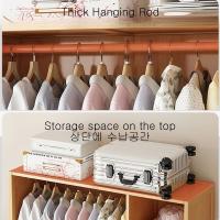 China Assembly Bamboo Coat Rack for Bedroom Home Wardrobe Large Clothing Storage Cabinet Furniture for sale
