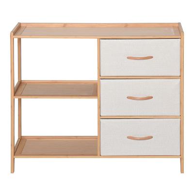 China Storage Organizer Shelf Drawer Cabinet, Chest, Rack, Living Room with Fabric for sale