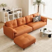 China Fabric Cover Material Convertible Sectional Sofa Couch L-Shaped Minimalist Design Style Modern Sleeper Bed for Living Room for sale