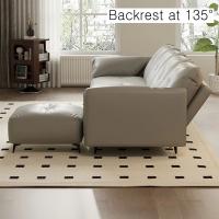 China Fabric Cover Material Convertible Sectional Sofa Couch L-Shaped Minimalist Design Style Modern Sleeper Bed for Living Room for sale