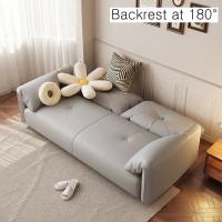 China Fabric Cover Material Convertible Sectional Sofa Couch L-Shaped Minimalist Design Style Modern Sleeper Bed for Living Room for sale