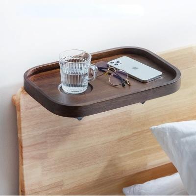 China Bedroom Bedside Storage Rack Punch-free Projector Sofa Bathtub Side Tray Partition for sale