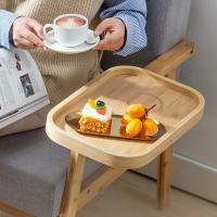 China Bedroom Bedside Storage Rack Punch-free Projector Sofa Bathtub Side Tray Partition for sale