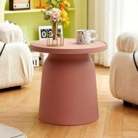 China Nordic Coffee Table Set Round Plastic Cover Modern Living Room Balcony Corner Side Mesa De Noche Outdoor Furniture for sale