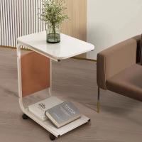 China Modern CONSOLE TABLE With Wheels for Living Room Bedroom Snack Bedside Mini Easy to Move and Store for sale