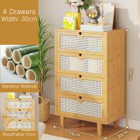 China Modern Dresser for Bedroom Organizer Cabinet with 4 Drawers Chest Spacious Storage in Living Room Hallway for sale