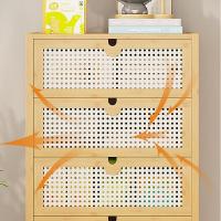 China Modern Dresser for Bedroom Organizer Cabinet with 4 Drawers Chest Spacious Storage in Living Room Hallway for sale