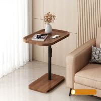 China Sofa Side Table Living Room Furniture Minimalist Modern Storage Rack Small Adjustable Rugged and Durable Coffee Tea for sale