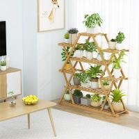 China Living Room Cabinet Indoor Plant Stand Shelf Ladder Flower Rack Holder for Multiple Tier Display Home Furniture for sale
