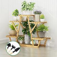 China Living Room Cabinet Indoor Plant Stand Shelf Ladder Flower Rack Holder for Multiple Tier Display Home Furniture for sale
