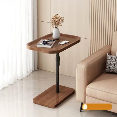 China Wholesale Living Room Furniture Side Table Adjustable Height Sofa Corner Storage Rack for Laptop Snack for sale