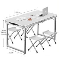 China Small Collapsible Table Portable Outdoor Stable Wood Board Camping with Adjustable Height for sale