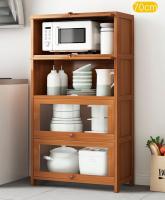 China Modern Kitchen Cabinets Furniture Household Tableware Storage Cabinet Multi-layer Shelf with Flip Door U Bx for sale