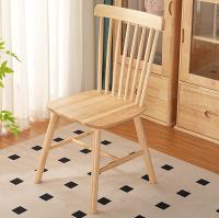 China Adjustable Dining Room Furniture Walnut Solid Wood Color Shape Table Set with Chairs 100% Wooden Lunch and Conference for sale