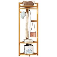 China Entryway Hall Organizer Coat Shirt Hanging Clothes Stands Corner Rack with Modern Living Room Furniture for sale